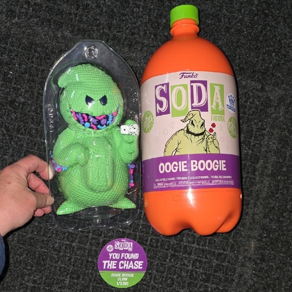 Funko | Toys | Rare Funko Soda Oogie Boogie Chase Figure Green And ...